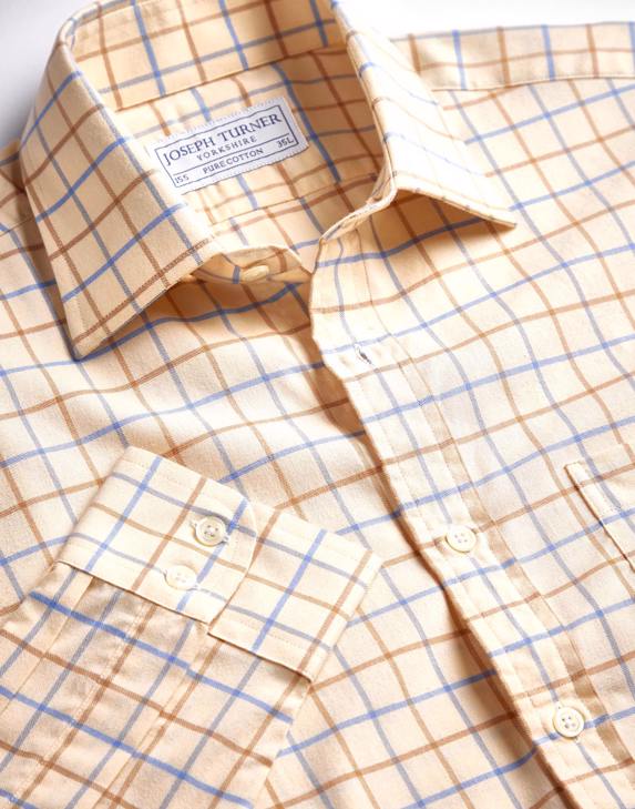 Men's Tattersall Check Country Shirts | Joseph Turner