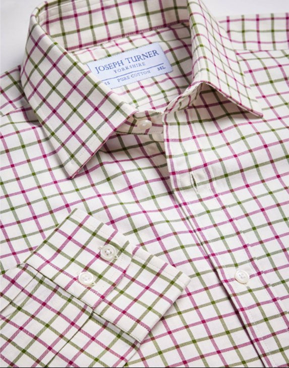 Men's Tattersall Check Country Shirts | Joseph Turner