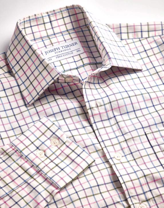 Men's Tattersall Check Country Shirts | Joseph Turner