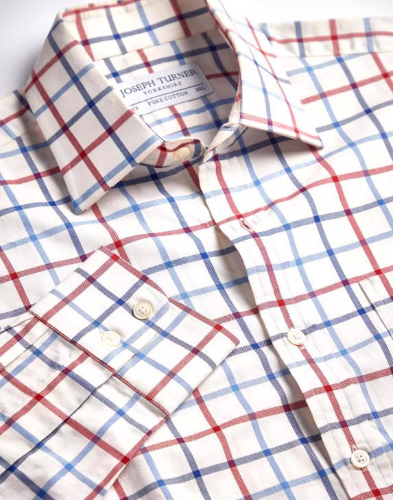 Men's Tattersall Check Country Shirts | Joseph Turner