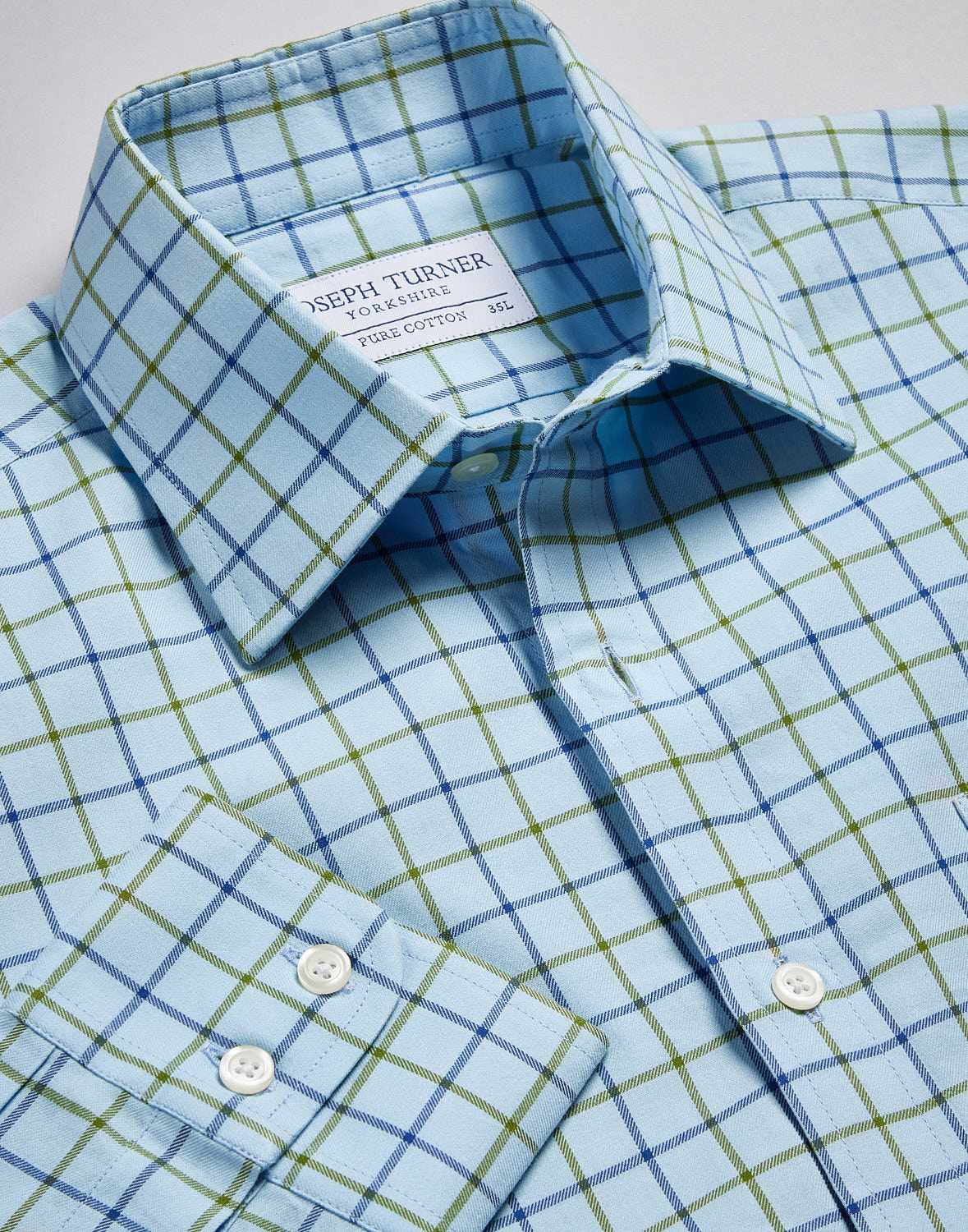 Men's Tattersall Check Country Shirts | Joseph Turner