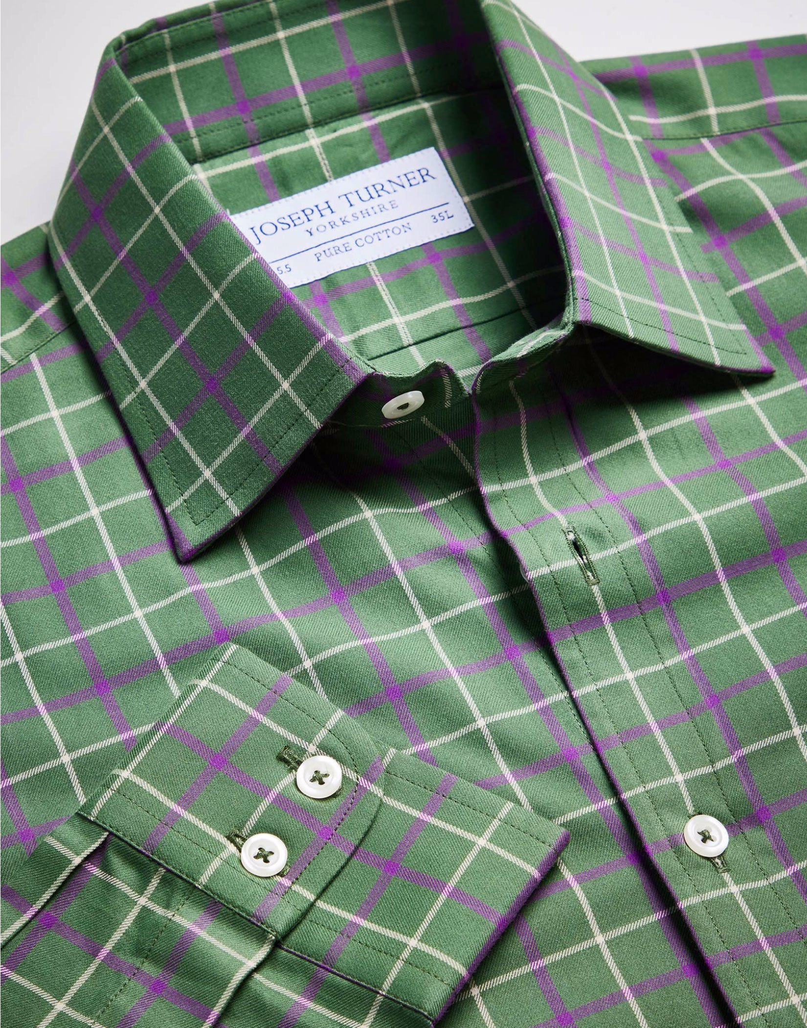 Men's Tattersall Check Country Shirts | Joseph Turner