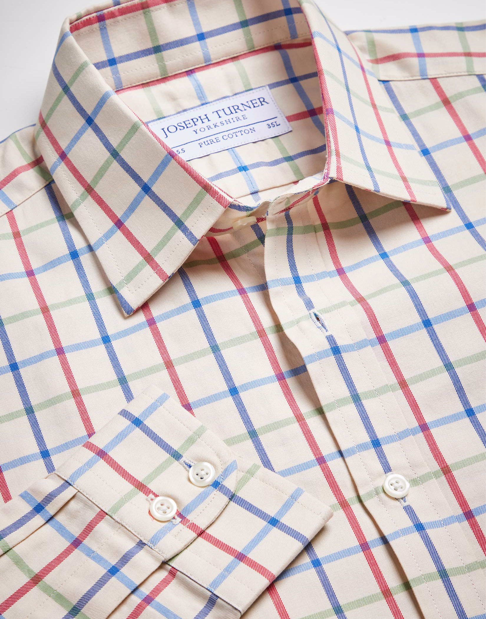 Men's Tattersall Check Country Shirts | Joseph Turner