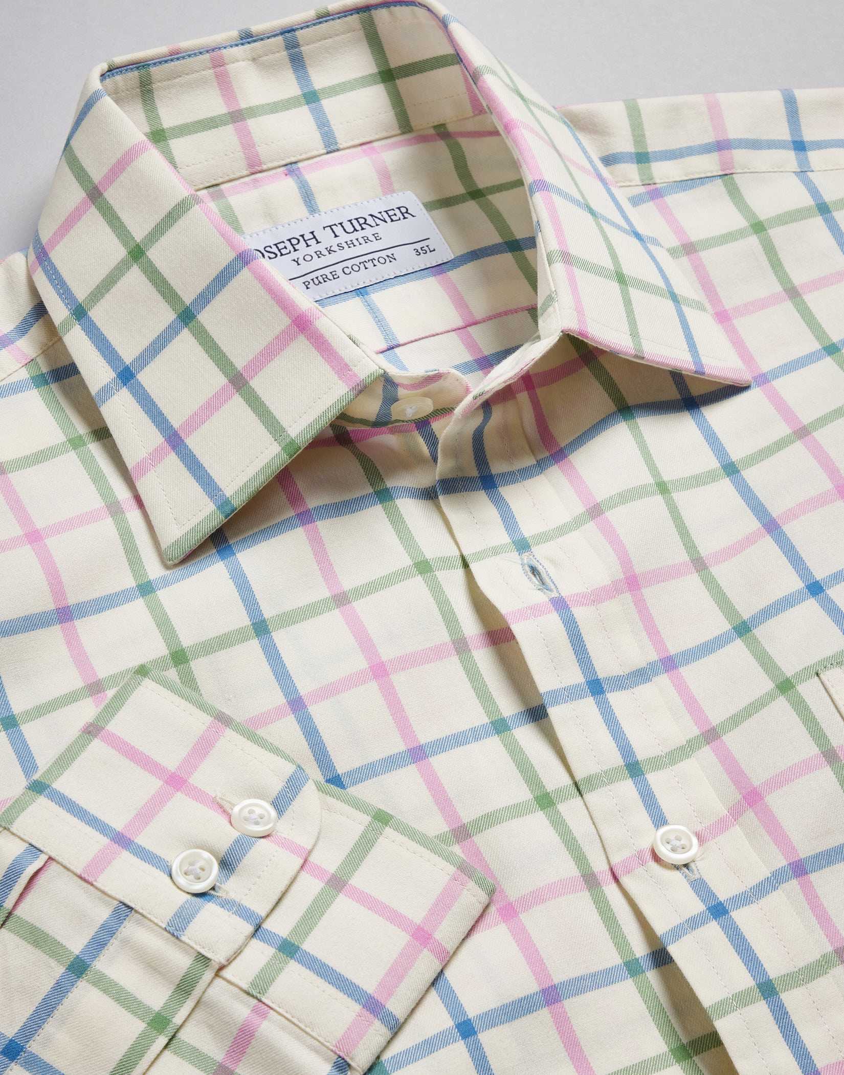 Men's Tattersall Check Country Shirts | Joseph Turner